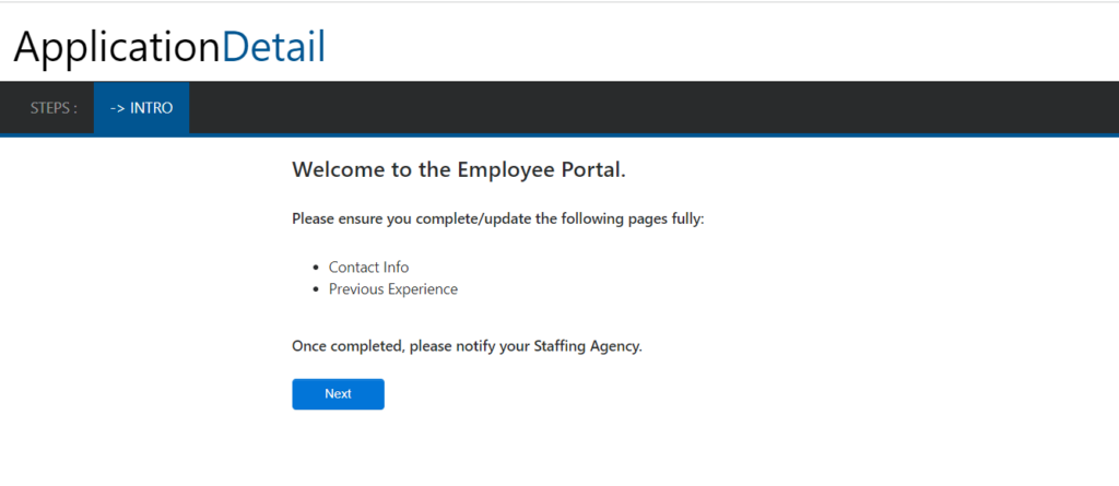 Application Detail – HelpMe